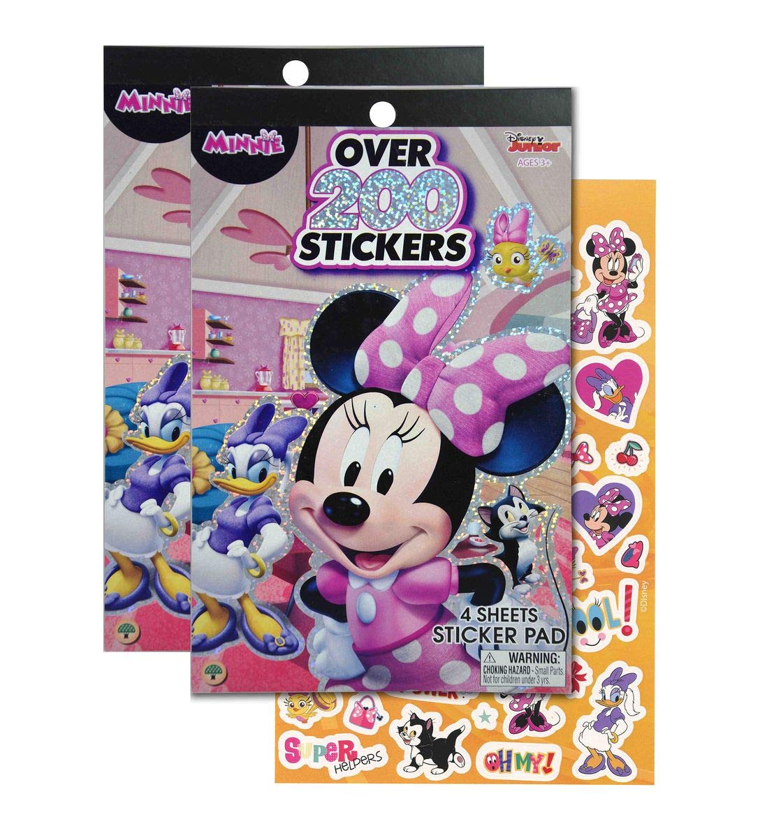 Disney Junior Bowtique Minnie Mouse and Daisy Duck 4 Sheet Holographic ...