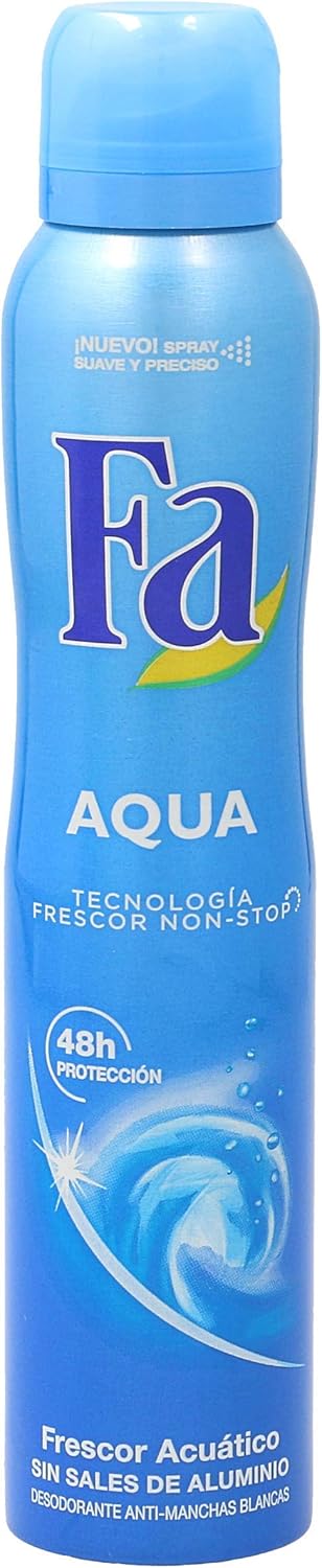 Fa Deodorant 200 ml Spray Aqua: Amazon.ca: Health & Personal Care