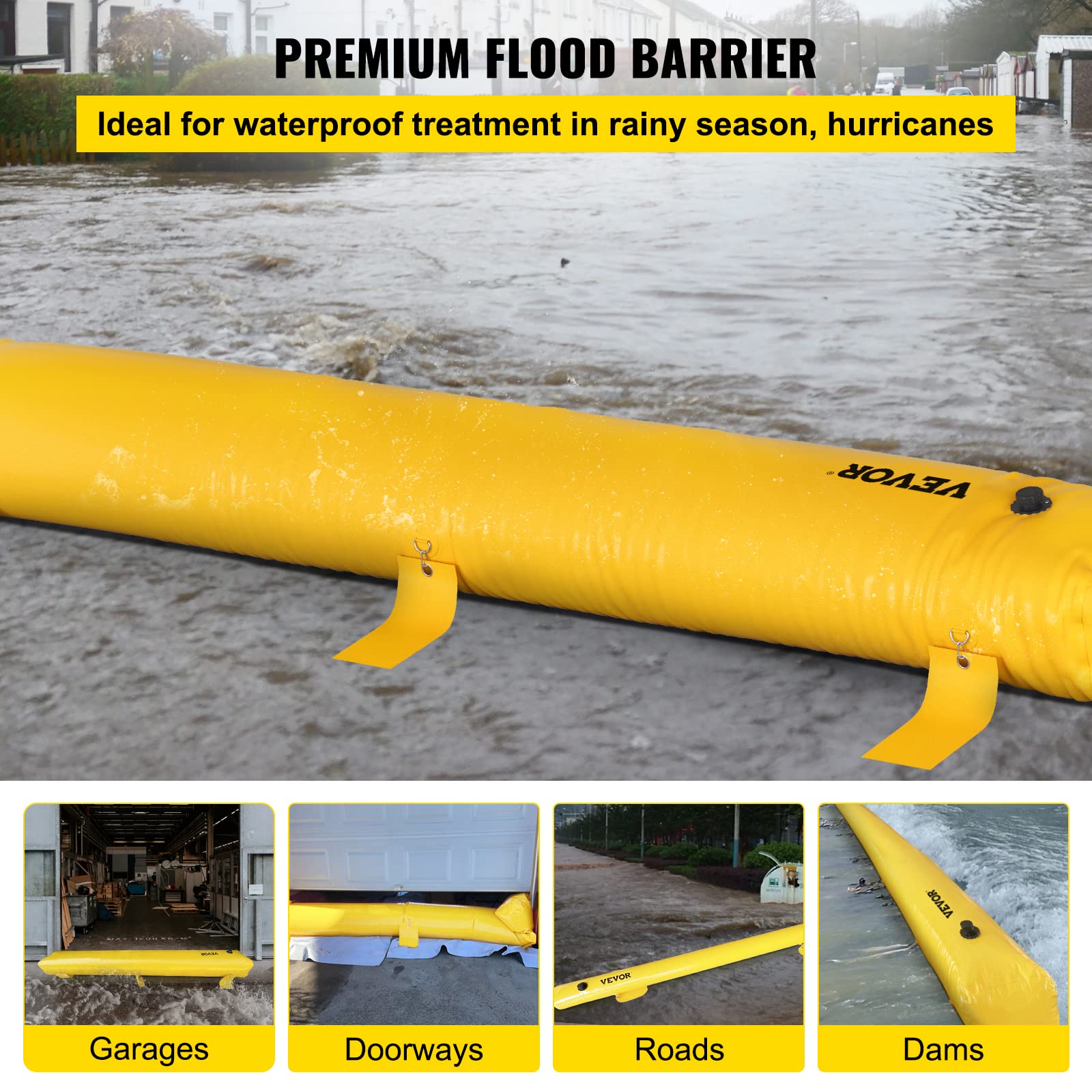 Mua Flood Barrier, Flood Bags, Sandbag Alternative, Water Barrier for ...