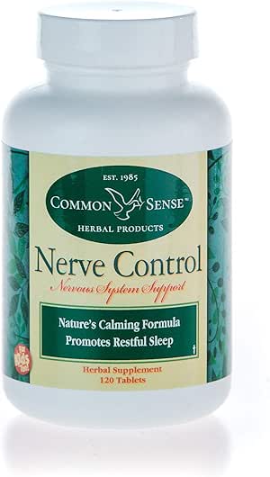 Amazon.com: Nerve Control: Central Nervous System Support (120 Tablets ...
