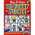 How to Draw 101 Funny People (How to Draw): Green, Dan, Imagine That ...