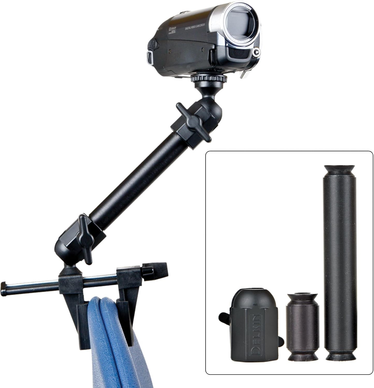 Delkin Fat Gecko Extension Kit for Dual Suction/Gator Camera Mounts ...