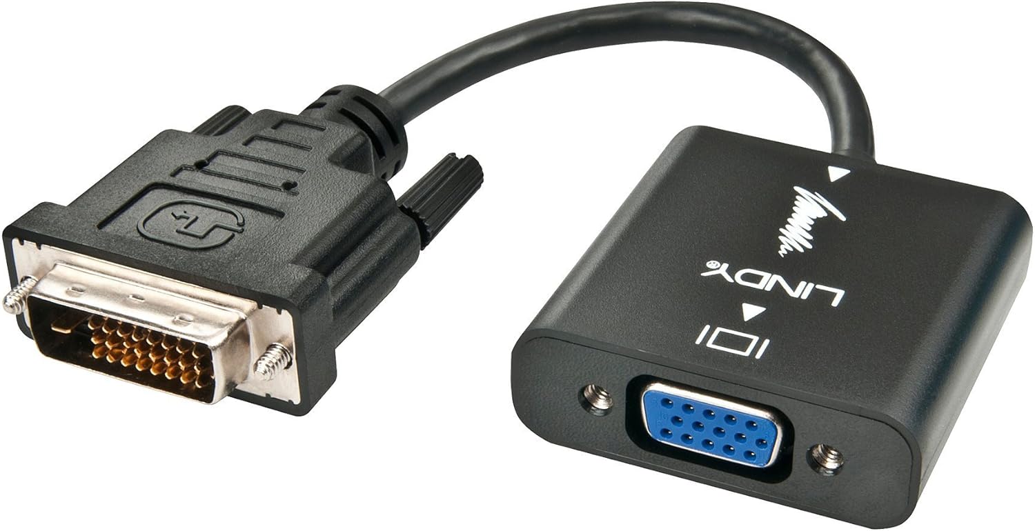 LINDY 38189 DVI-D auf VGA Adapter schwarz: Amazon.de: Elektronik