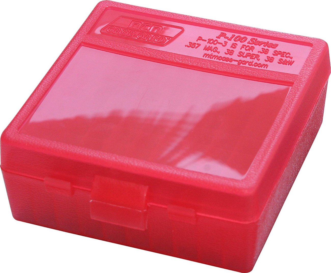 Hunting MTM Case Gard™ New MTM Plastic Ammo Box 100 Round 38/357 P100-3 ...