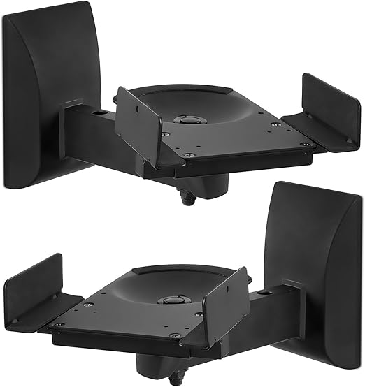 Mount-It! Soporte de pared para altavoz, sujeción lateral universal ...