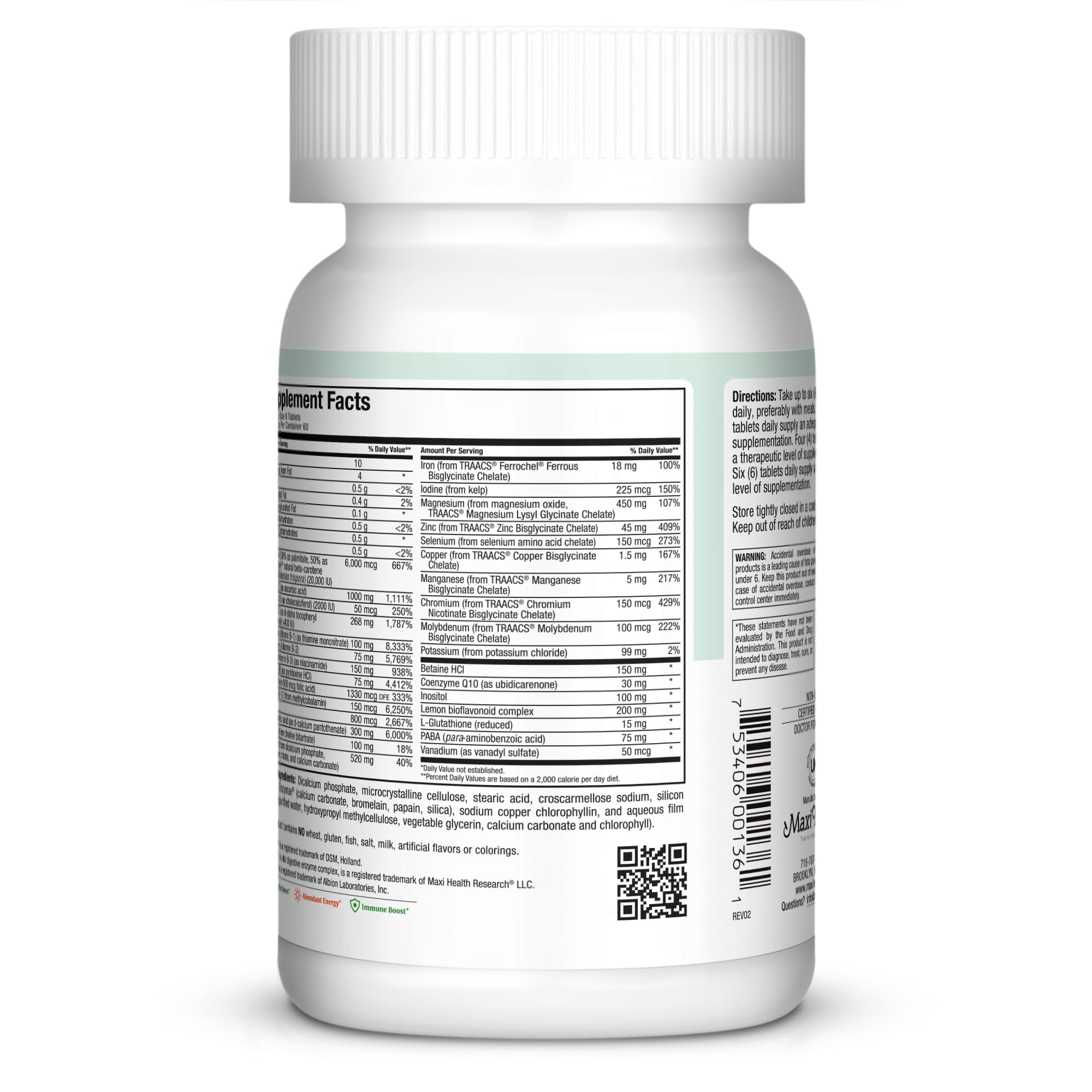 Mua Maxi Health Supreme High Potency Multivitamin & Mineral for ...