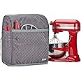 Amazon.com: HOMEST Stand Mixer Quilted Dust Cover with Pockets ...