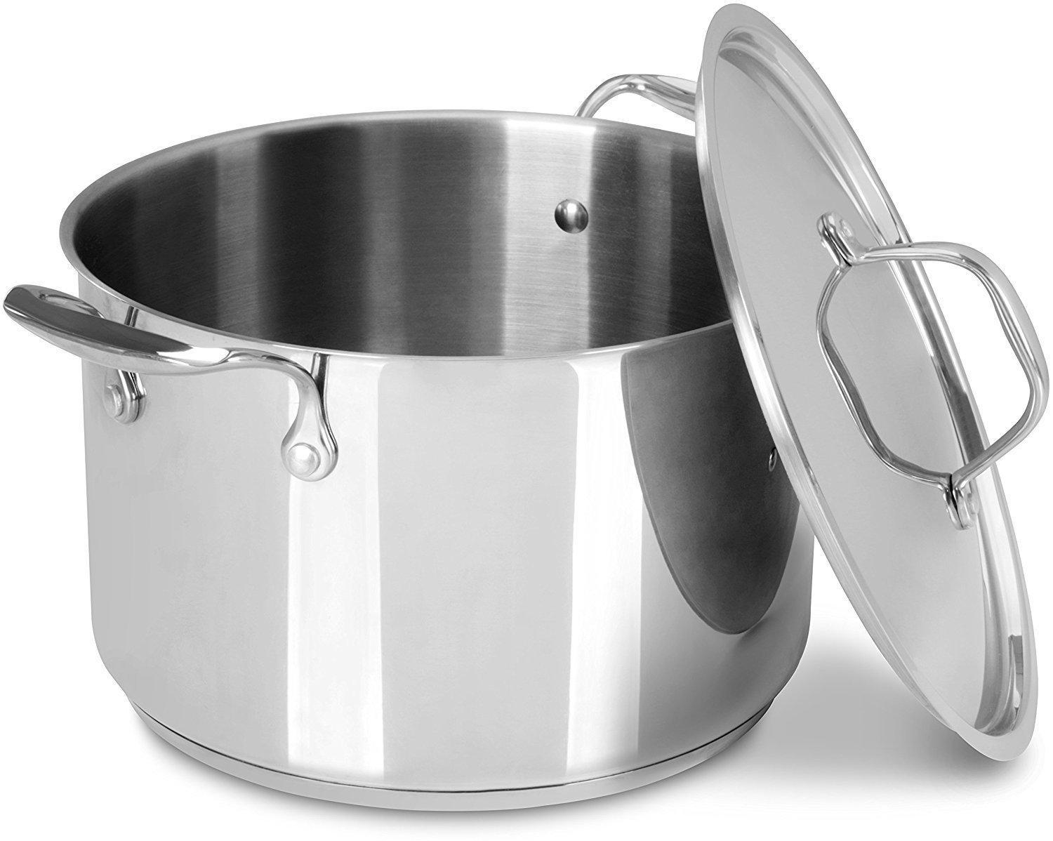 6 Quart Premium Stainless Steel Stock Pot With Lid Induction 6 Quart Premium Stainless Steel Stock Pot With Lid Induction