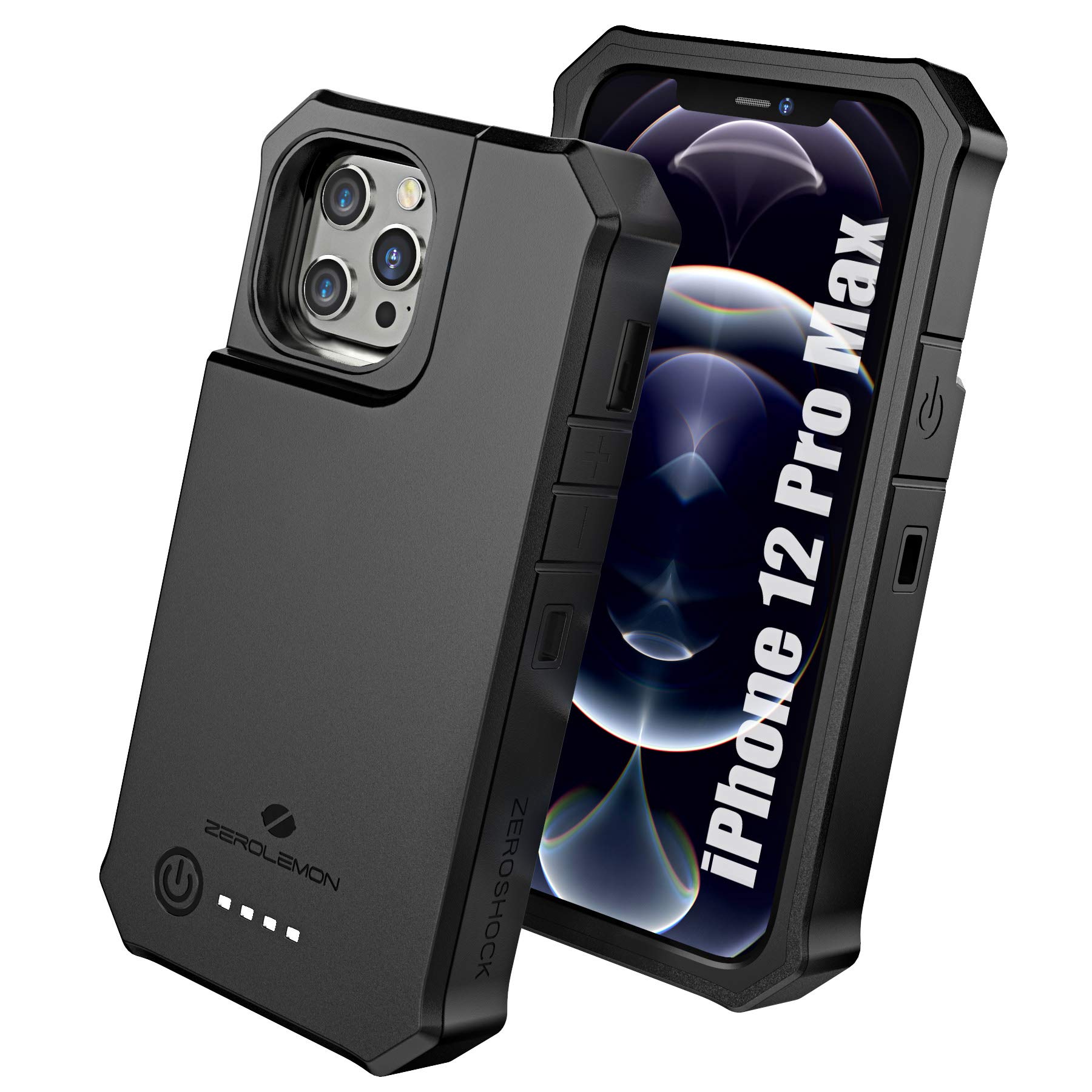 Mua ZEROLEMON Battery Case for iPhone 12 Pro Max, 10000mAh Wireless ...