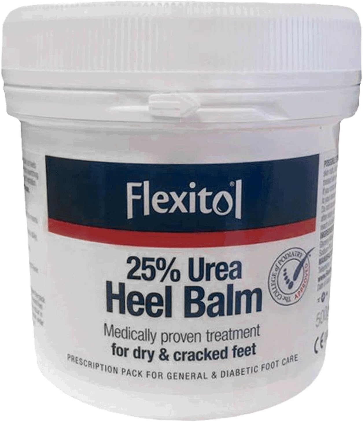 Flexitol Heel Balm 500g Tub - Proven Treatment for Dry & Cracked Feet ...