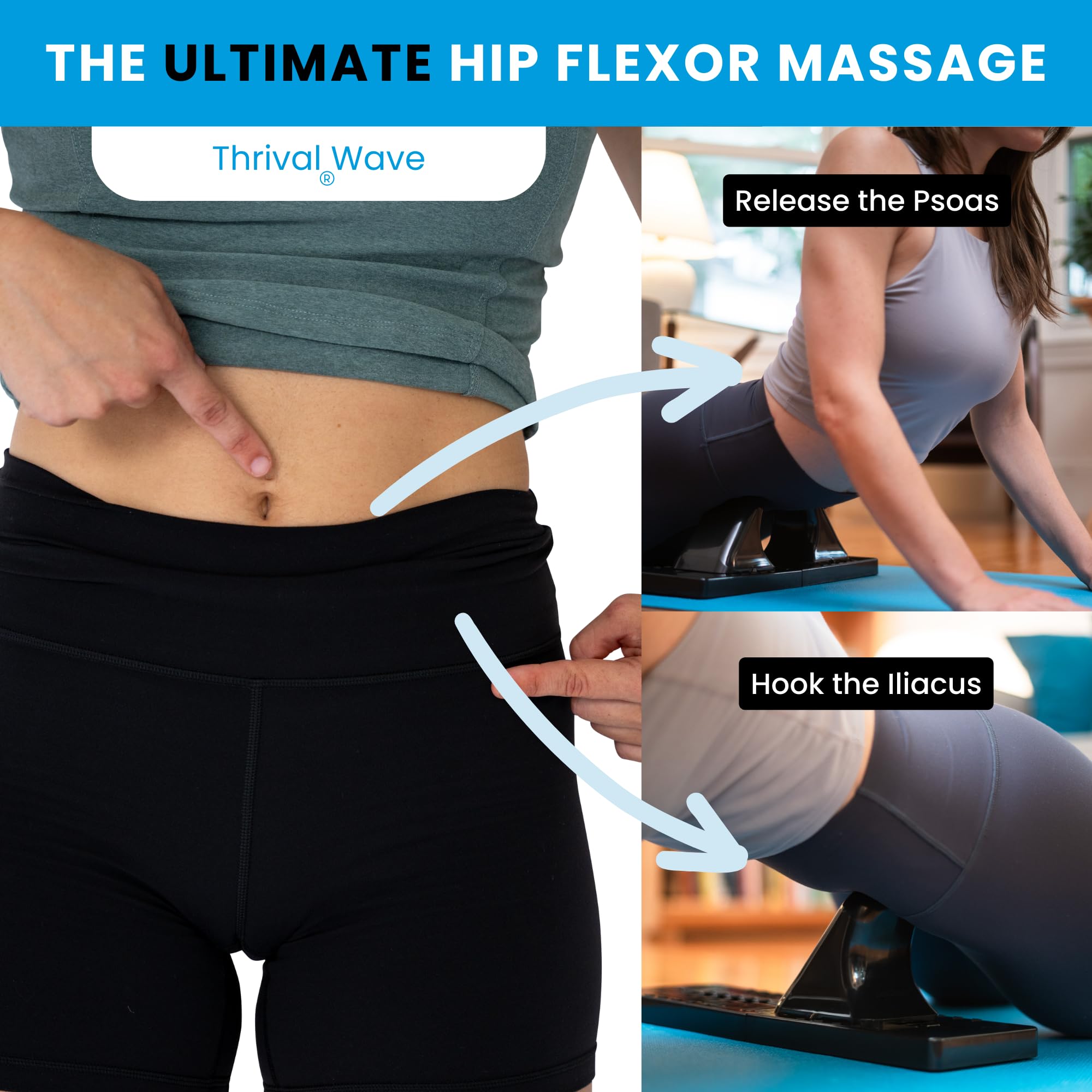 Mua Thrival Wave - Fully Adjustable Psoas Muscle Release Tool for QL ...