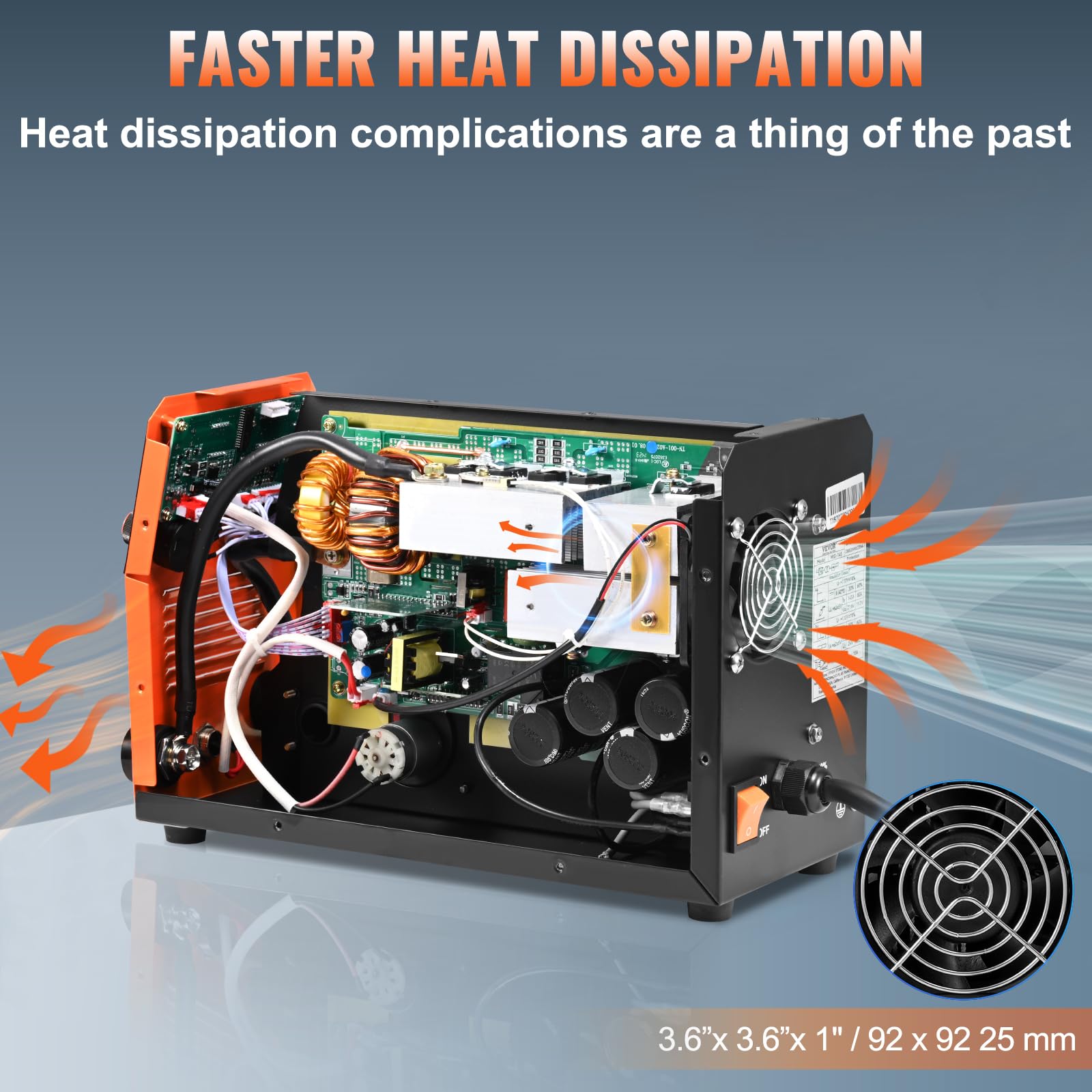 Mua VEVOR 145Amp MIG Welder 3 in 1 Flux Core Welder MIG/Lift TIG/Stick ...