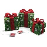 Amazon.com: Affordable, Collapsible 65" Lighted Christmas Trees in ...
