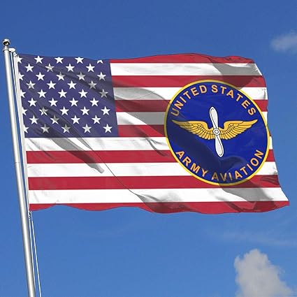 Amazon.com : GSNWFG United States Army Aviation Branch 3x5 Foot Flags ...