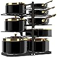 Amazon.com: Podxco Heavy Duty Pots and Pans Organizer Under Cabinet: 8 ...