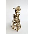 Amazon.com: Outland Models Railway Layout Country Farm Windmill (Gold ...