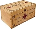New Vintage Style First Aid Kit Wooden Box - Large: Amazon.co.uk ...