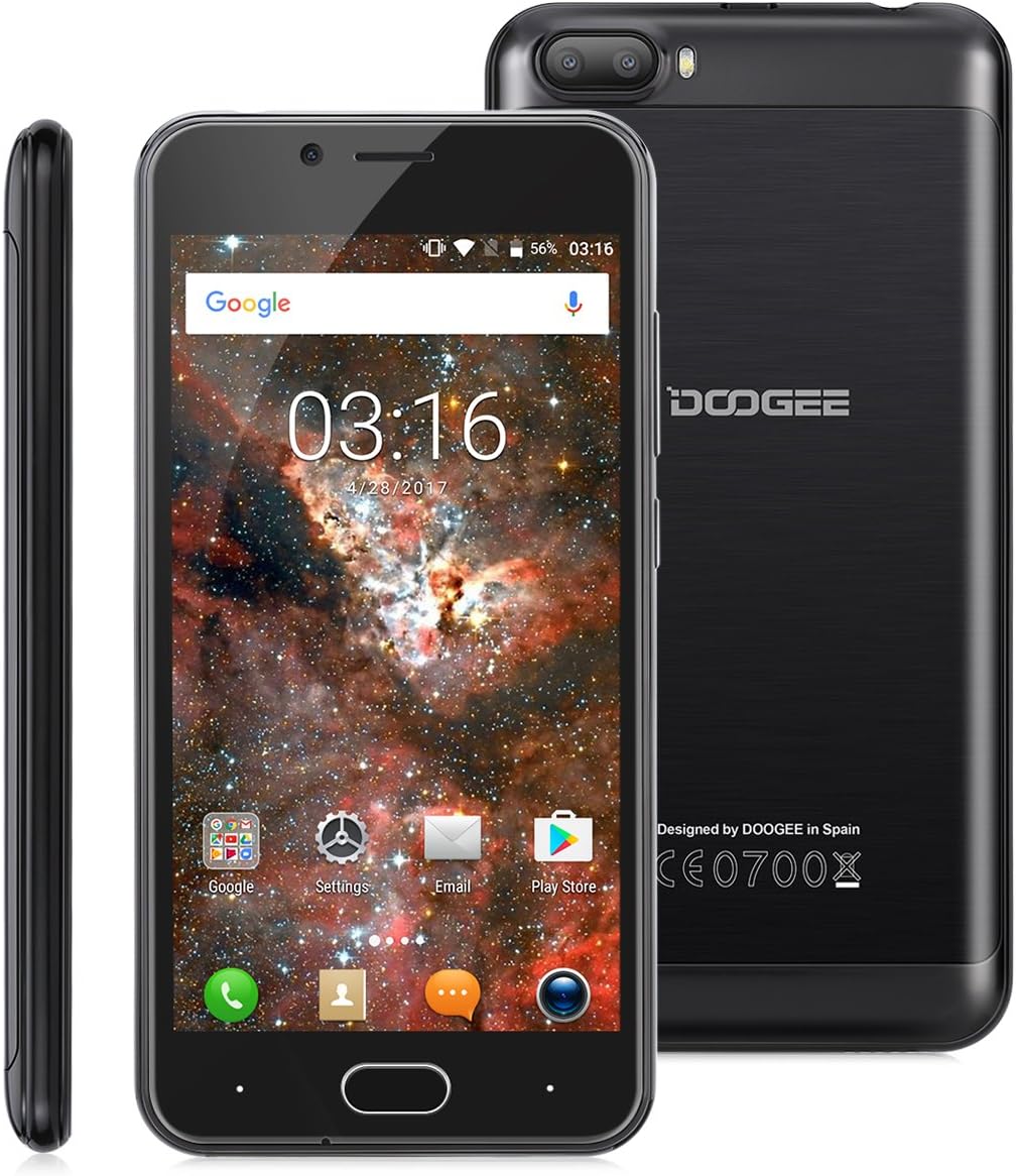 DOOGEE Smartphone (2G+16G, Negro): Amazon.es: Electrónica