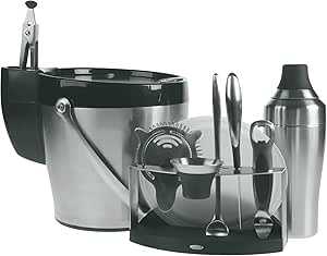 Amazon.com: OXO SteeL 11-Piece Barware Set: Barware Tool Sets: Home ...