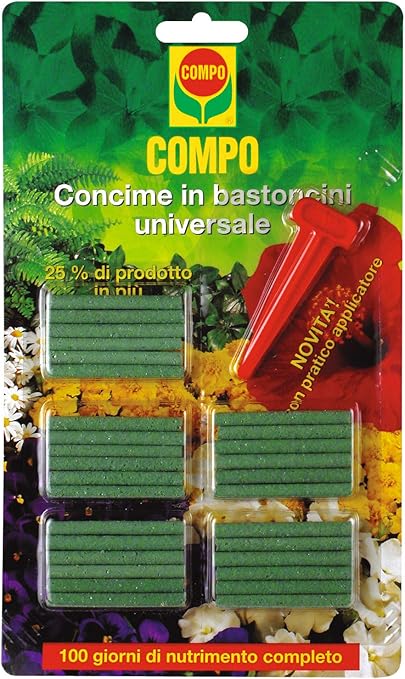 Compo Concime in Bastoncini Universale a Lenta Cessione, Nutrimento ...