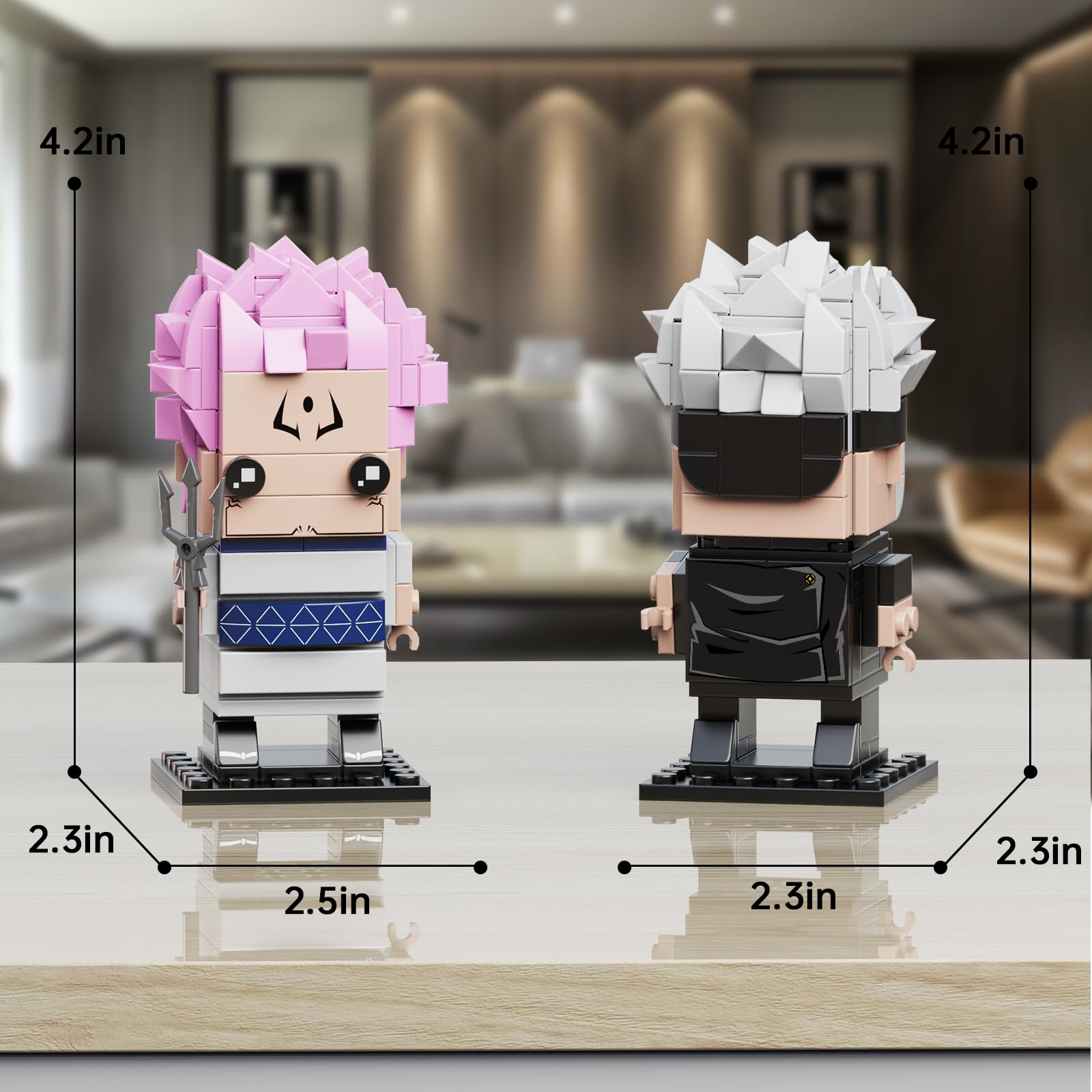 Mua Jujutsu Kaisen Gojo Satoru and Ryomen Sukuna Building Set Figures ...