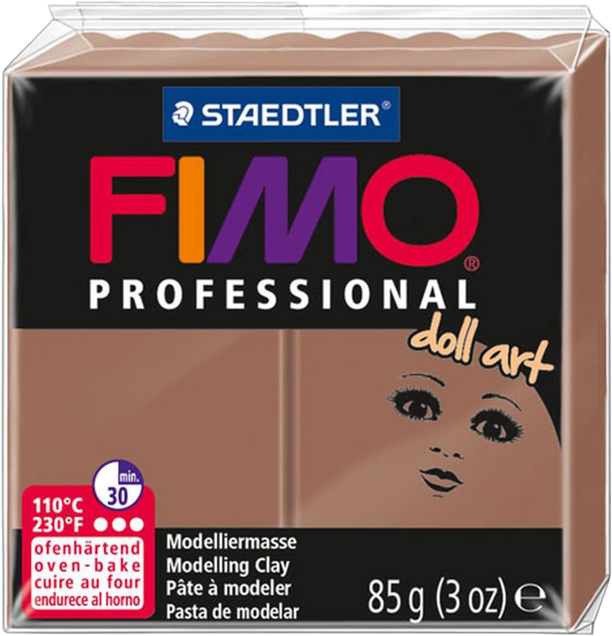 Staedtler Fimo Professional doll art Standard Semi Matt block 85g ...