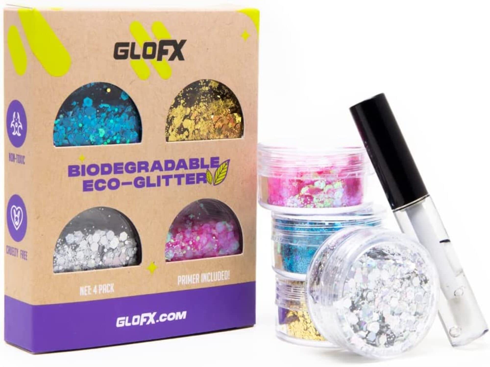 Biodegradable Glitter Makeup | Face Glitter, Hair Glitter, and Body ...
