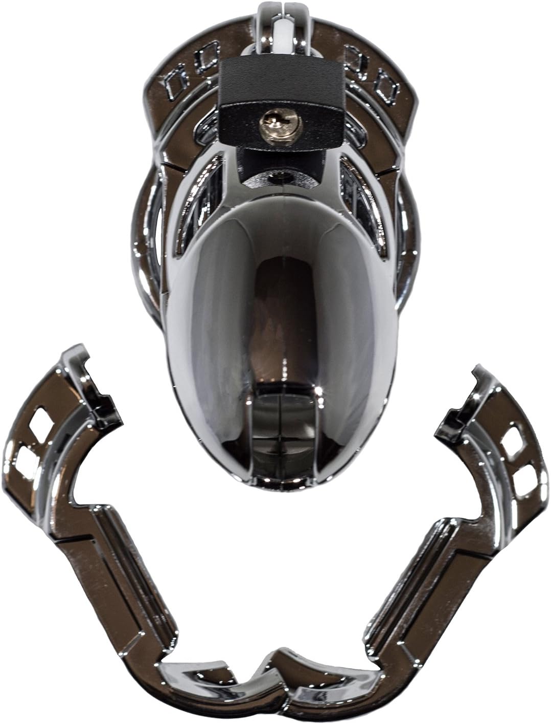 Rimba The Vice Standard Chastity Cage, Chrome: Amazon.co.uk: Health ...