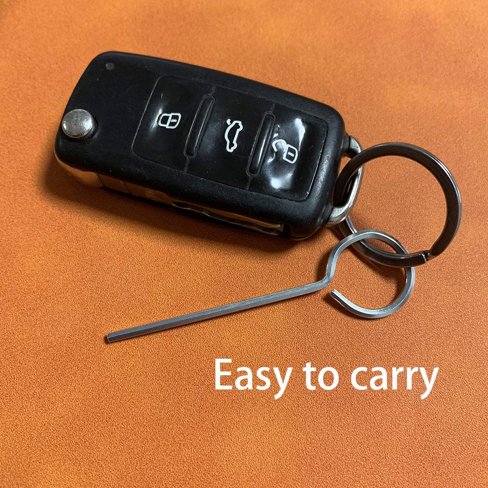 Hand Tools Deloky 16 Packs 3/32 Hex Dogging Key with Full Loop silver ...