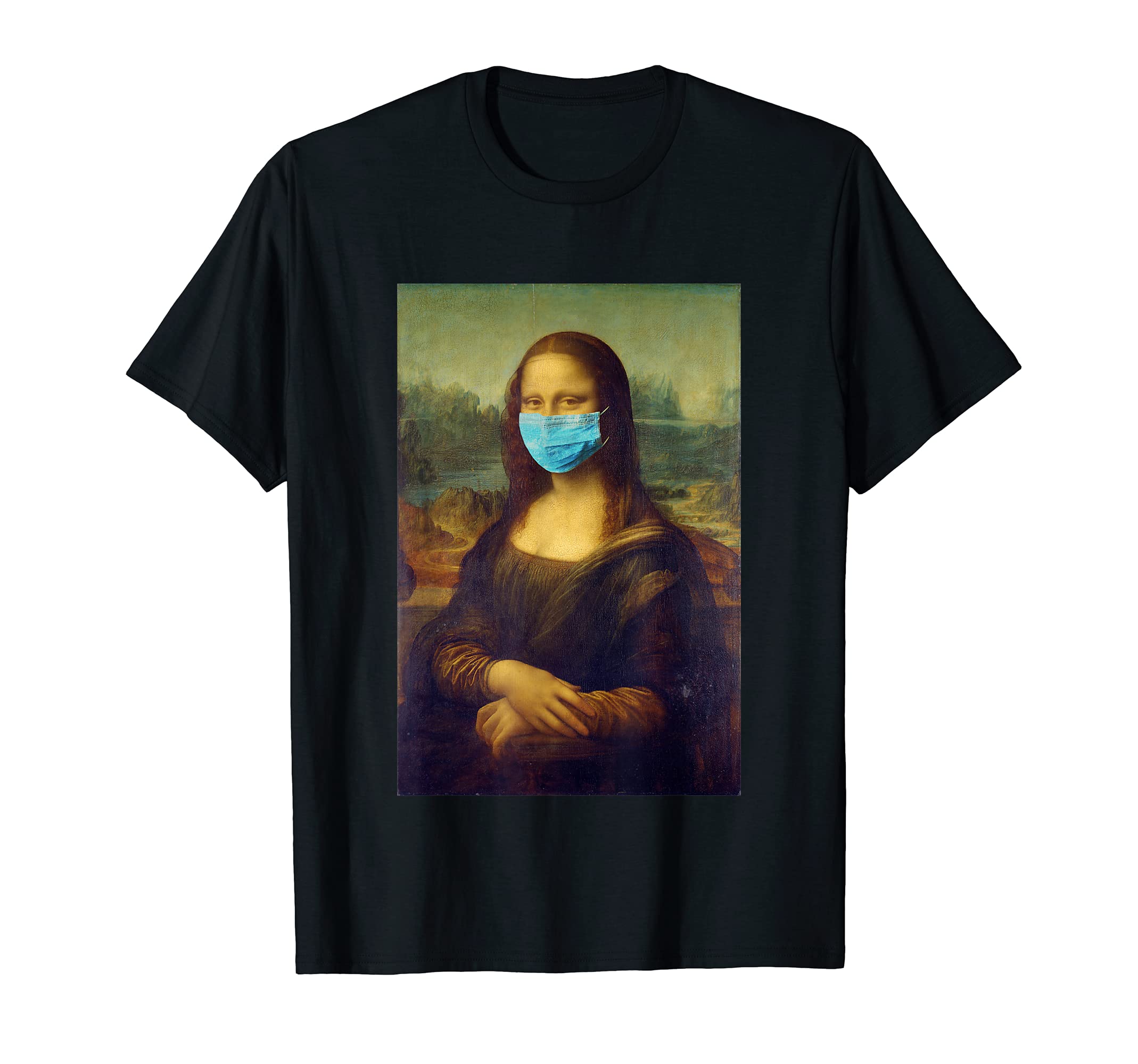 Mua Monas Moose Monkey Mask Art Leonardo da Vinci T-Shirt trên Amazon ...