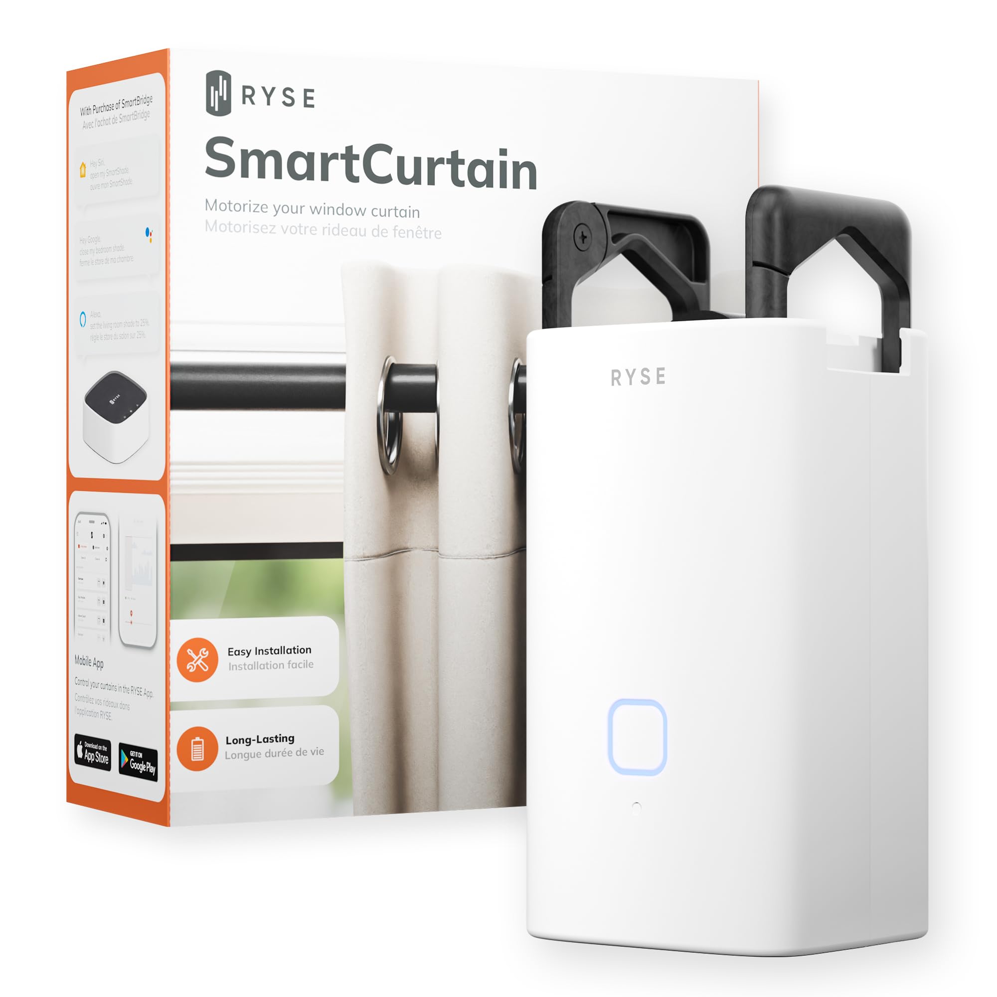 RYSE SmartCurtain | Motorized Curtain | Turn Your Current Curtains into ...