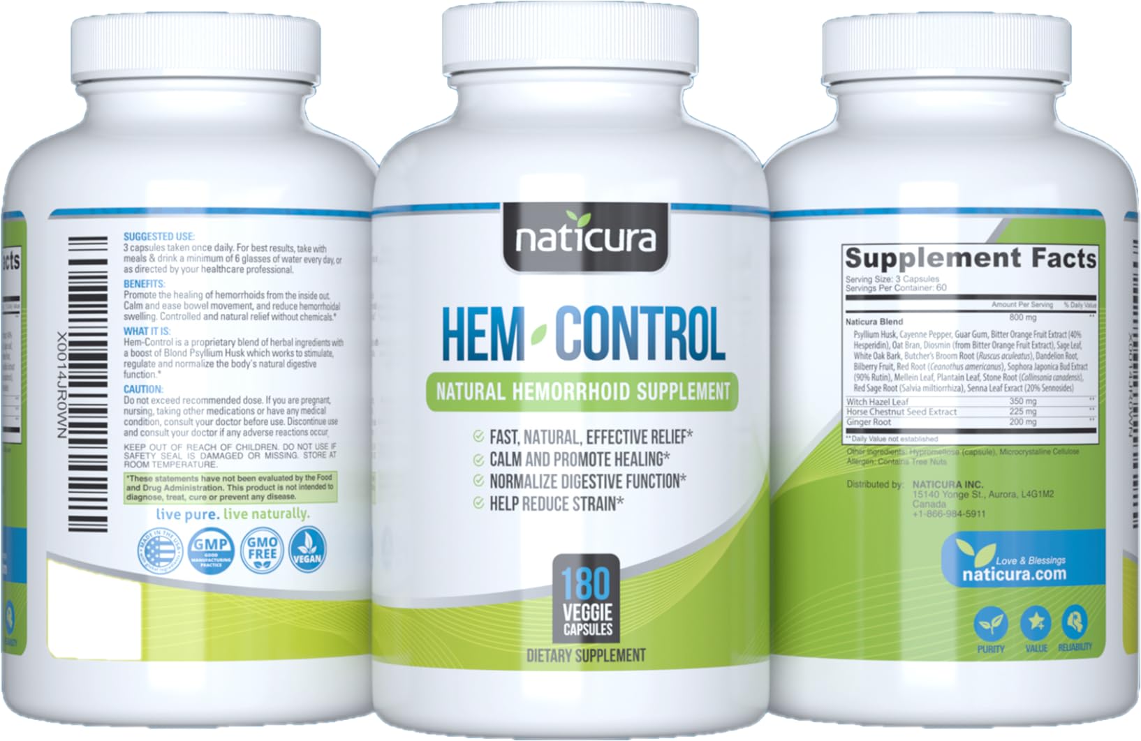 Mua Naticura Hem-Control - Fast Effective Hemorrhoid Treatment ...