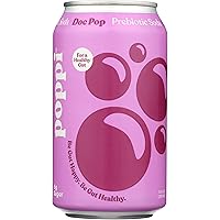 Amazon.com : Poppi Prebiotic Soda, Doc Pop, For A Healthy Gut, 12 Oz ...