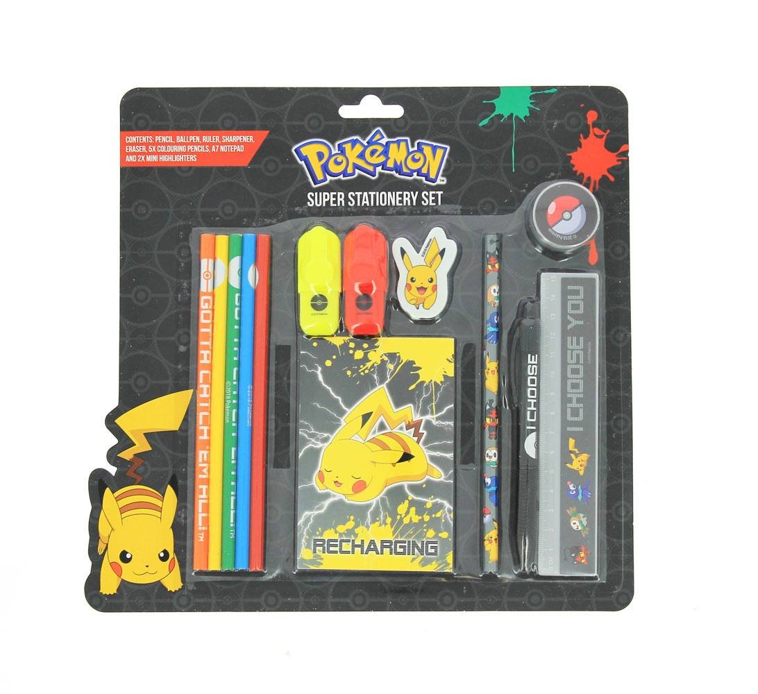 Pokémon - Super Stationery Set | Sun & Moon: Amazon.co.uk: Office Products