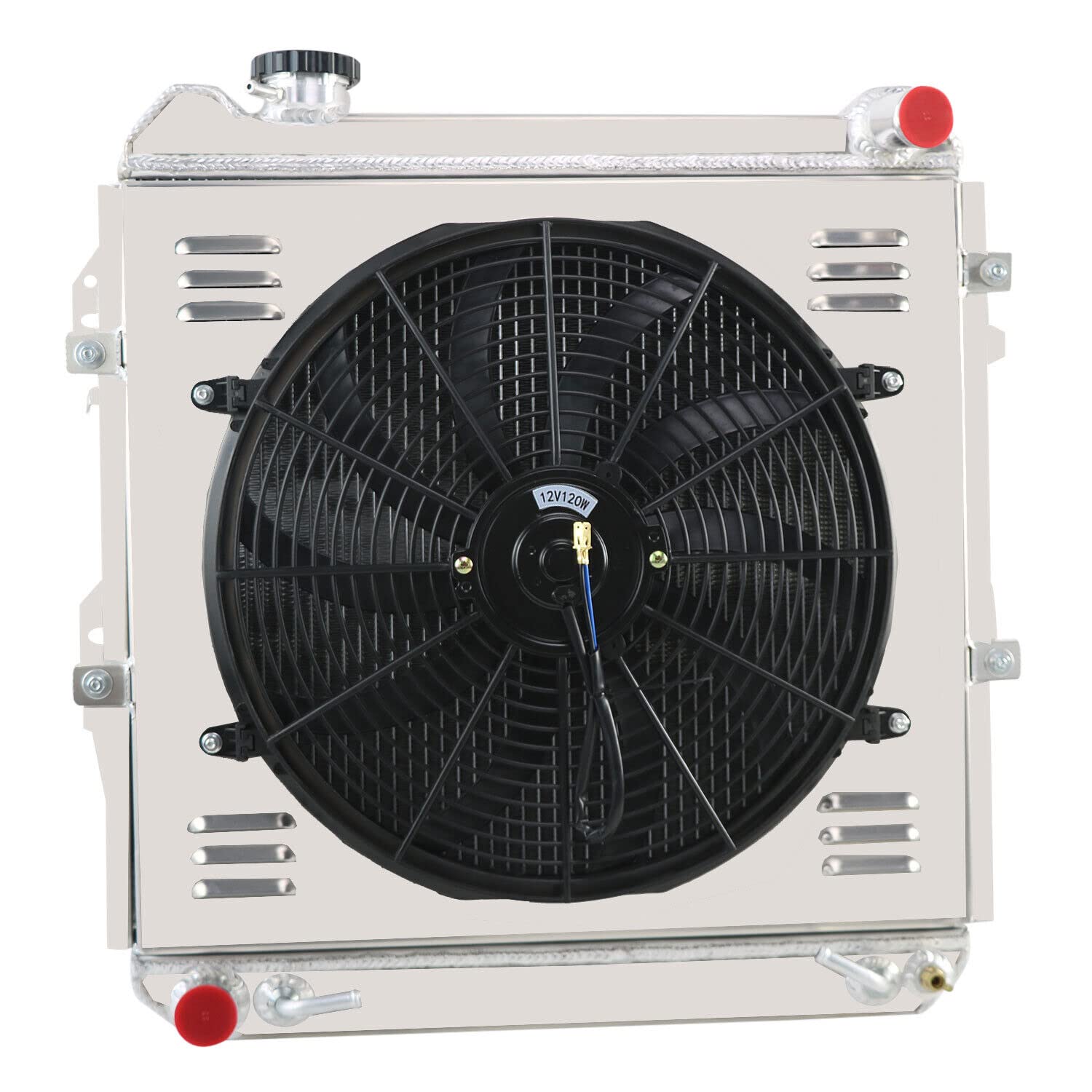 Cubauto 4 Rows Aluminum Radiators Compatible with 1988-1995 1994 Toyota ...