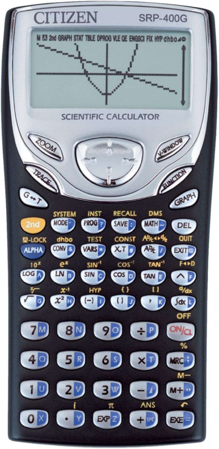 CITIZEN - SRP-400G Calculatrice Scientifique Graphique Programmable ...