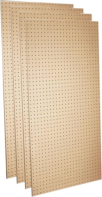 Round Hole Pegboards (Set of 4) - Pegboard Sheets - Amazon.com