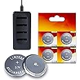 Amazon.com: JOXIYECLTL 2032 Rechargeable Battery LIR2032 3.7V Lithium ...