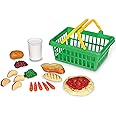 Learning Resources Healthy Dinner Basket, Pretend/Play Food, 19 Piece ...