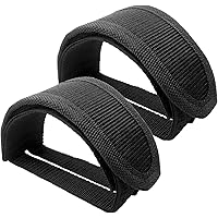 Amazon.com : 1 Pair Bike Pedal Strap Toe Clips Straps Tape Adjustable ...