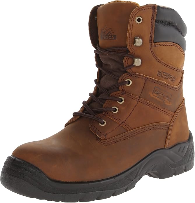 Amazon.com | Itasca Men's Authority 8 Inch Wide Work Boot | Industrial ...