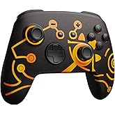 Amazon.com: FUNLAB Pro Controller Switch Wireless Compatible with Switch/OLED/PC, Firefly RGB ...