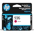 Amazon.com: HP 936 Magenta Ink Cartridge | Works OfficeJet 9120 Series, OfficeJet Pro 9110, 9120 ...