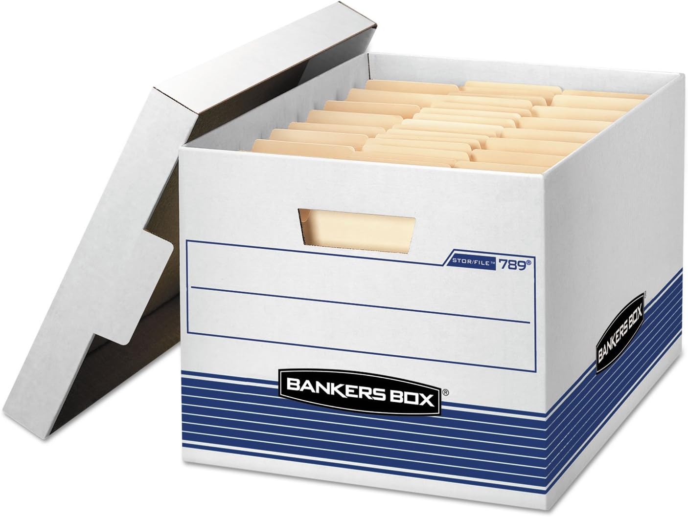 Amazon.com : Bankers Box 00789 Quick/Stor Box, LTR/Lgl, 12-Inch x15 ...