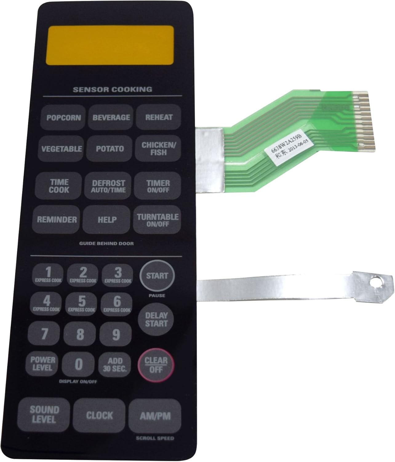 Amazon.com: GE WB27X10756 Key Panel Ss: Home Improvement