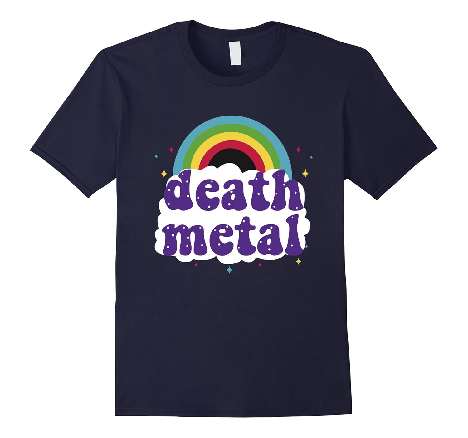 Death Metal Rainbow T-shirt-Art – Artvinatee