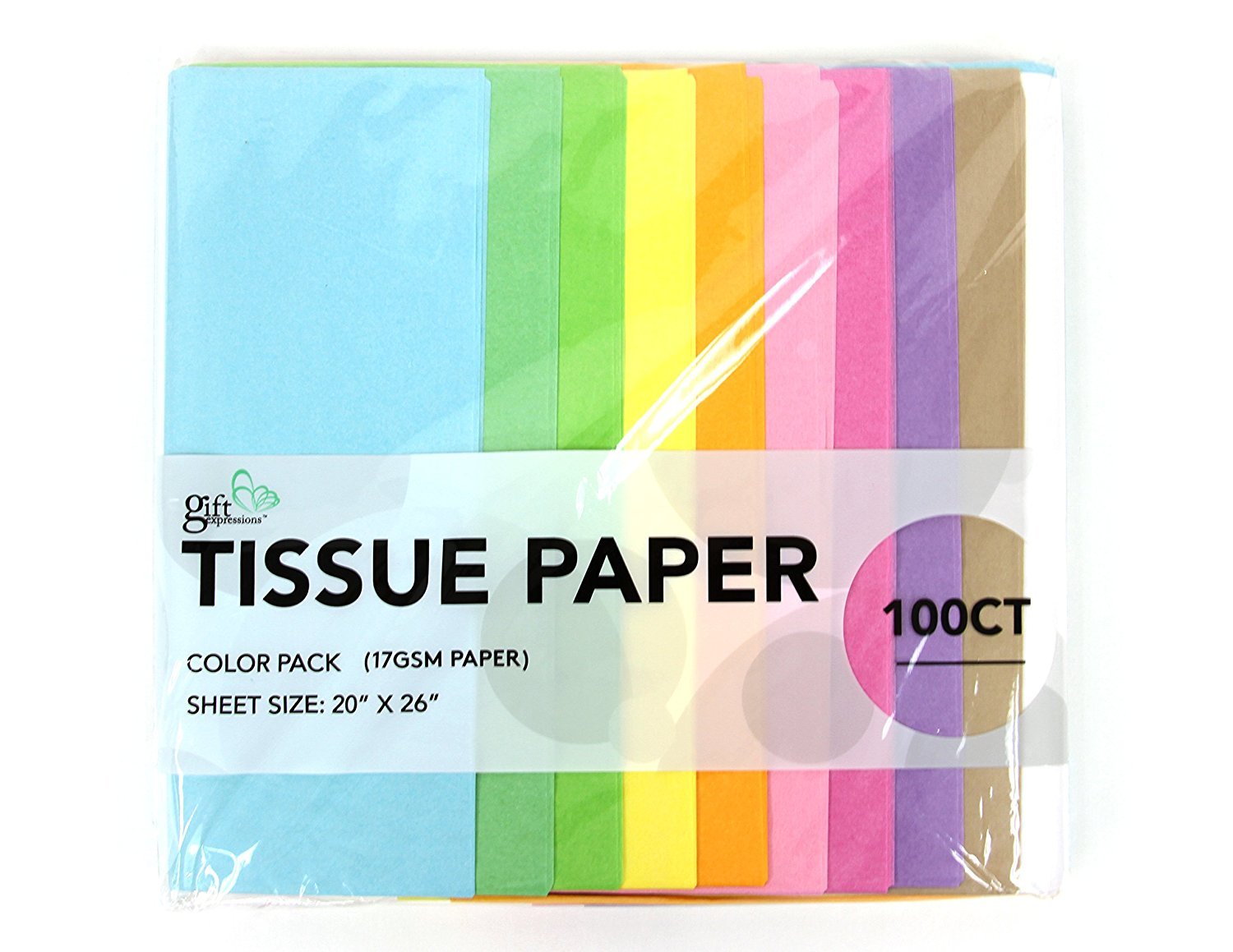 Amazon.com: 200 CT Tissue Paper - Assorted color (200CT, Primary ...