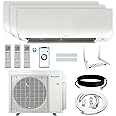 Amazon.com: Daikin 36,000 BTU (12K + 12K + 12K) 20 SEER2 3-Zone Mini ...