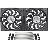 Amazon.com: Derale Performance 16830 Gray/Black High Output Dual ...