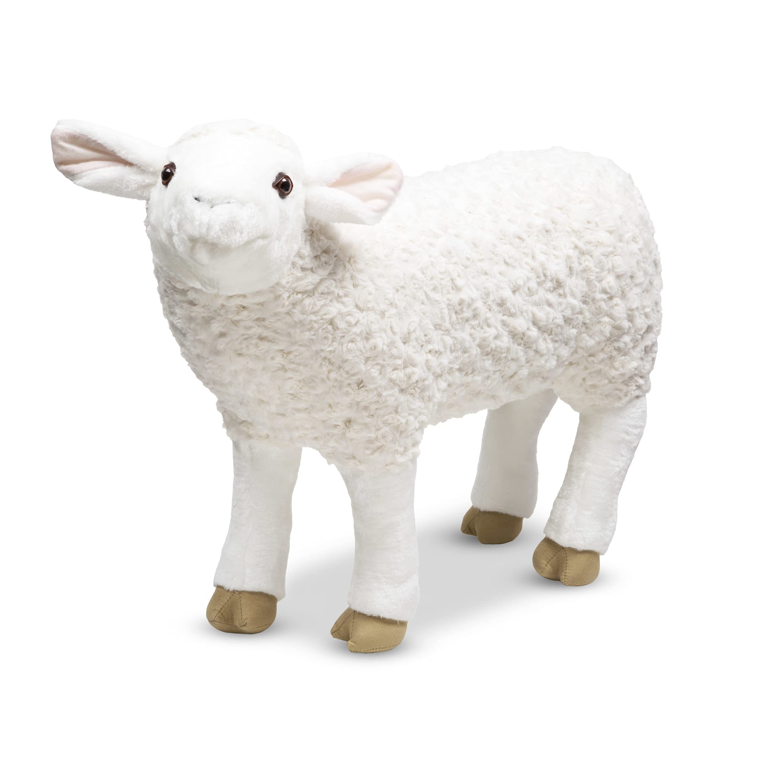 Melissa & Doug Giant Sheep - Lifelike Stuffed Animal (nearly 2 feet ...